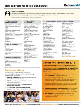 GoM decommissioning conference | PDF