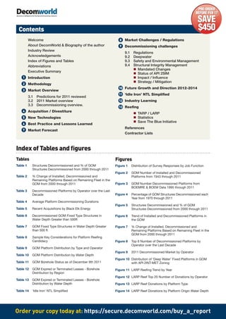 GoM Decommissioning Report Brochure | PDF | Financial Regulation | Economy