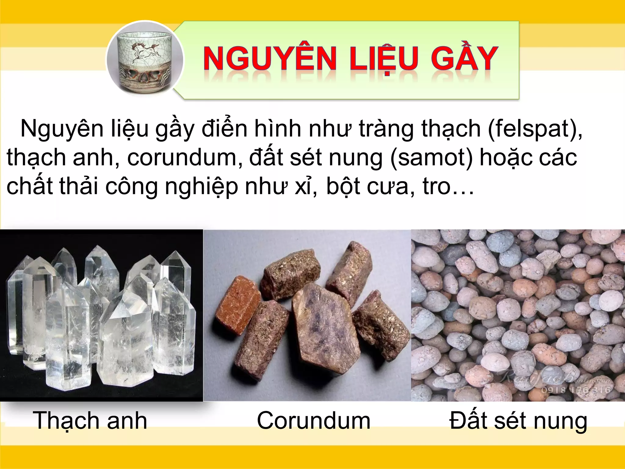 Gom dung trong ky thuat dien dien tu san xuat gom su theo phuong phap ...