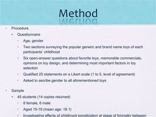 Toys and Gender Socialization | PPT | Parenting Babies and Toddlers ...