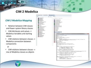 CIM to Modelica Factory - Automated Equation-Based Cyber-Physical Power System Modelica Model ...