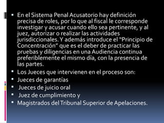 Gomez karla taller 1. sistema penal acusatorio | PPTX