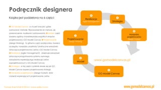 GO Model Canvas. projektowanie celów | PPT