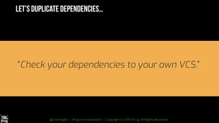 Refactoring to Go modules: why and how | PPT