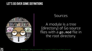 Refactoring to Go modules: why and how | PPT