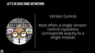 Refactoring to Go modules: why and how | PPT