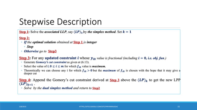 Gomory's cutting plane method | PDF | Programming Languages | Computing