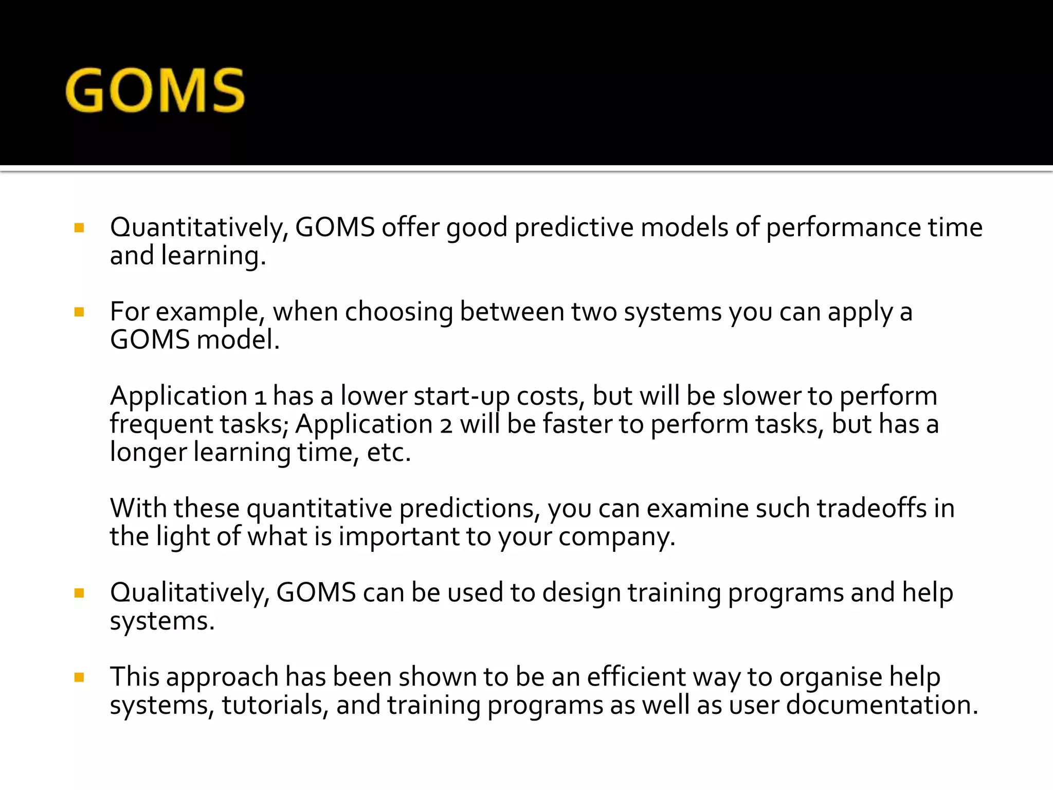 Exploring GOMs | PPTX