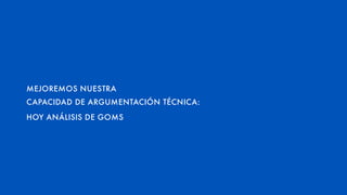 Analisis de Usabilidad GOMS: Goals, Objectives, Method, Selection of ...