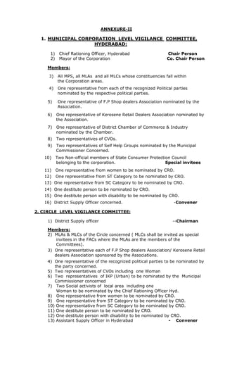 Go ms no.9 constitution of vigilance comittee | PDF | Business ...