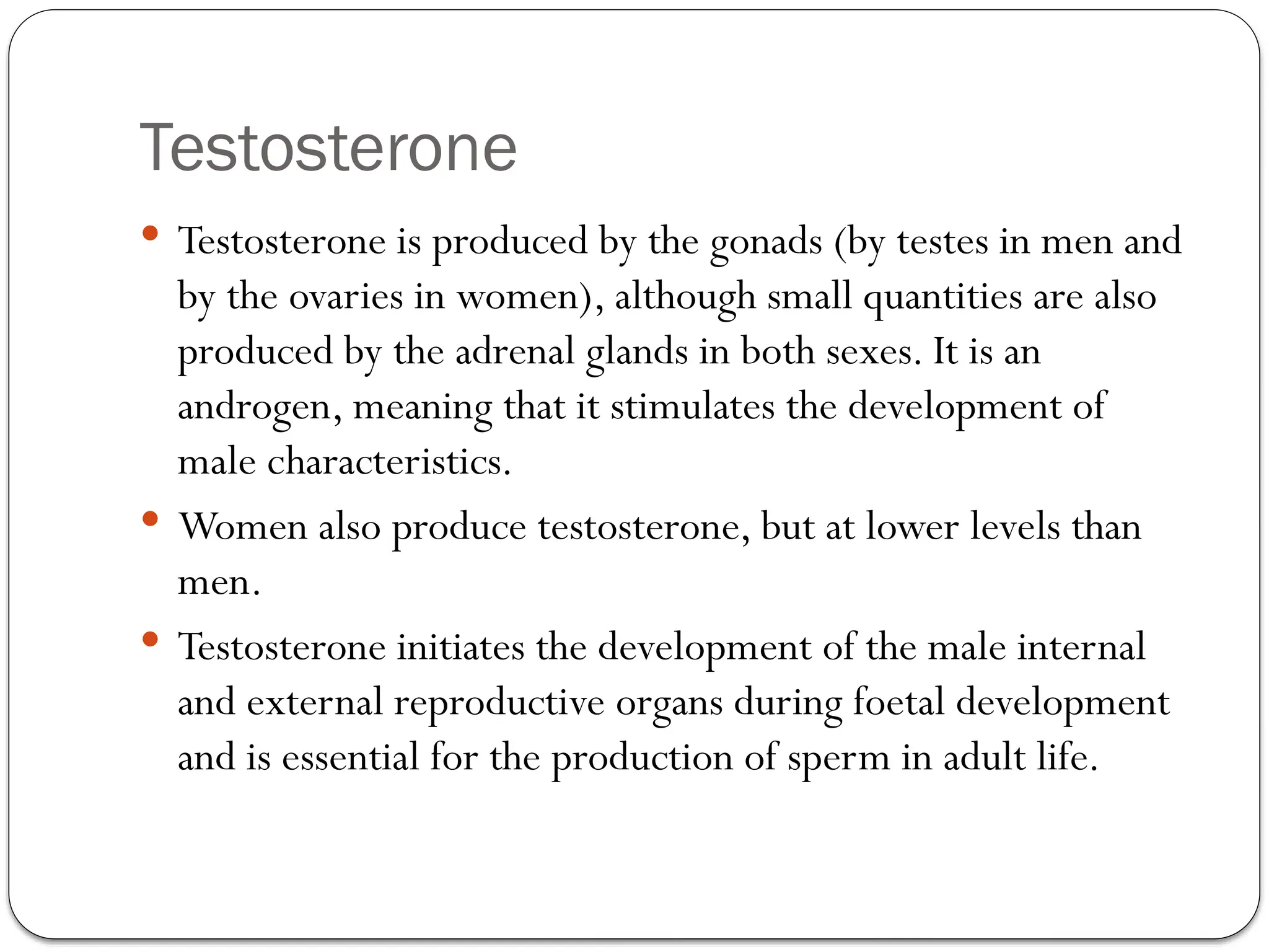 Gonadal hormones (Testosterone, Estrogen, Progesterone, Activins and ...