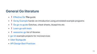 Jaap Groeneveld - Golang Naming and Structure | PPT