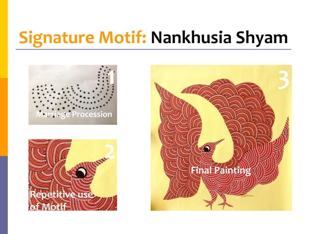 Gond artists & signature motifs 14 may-2014 (2) | PPT | Design | Fine Art