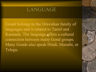 The Gonds Tribe | PPTX