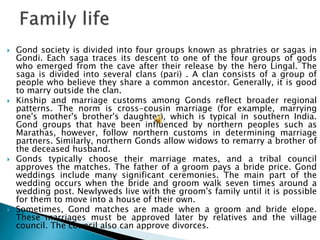 The Gonds Tribe | PPTX