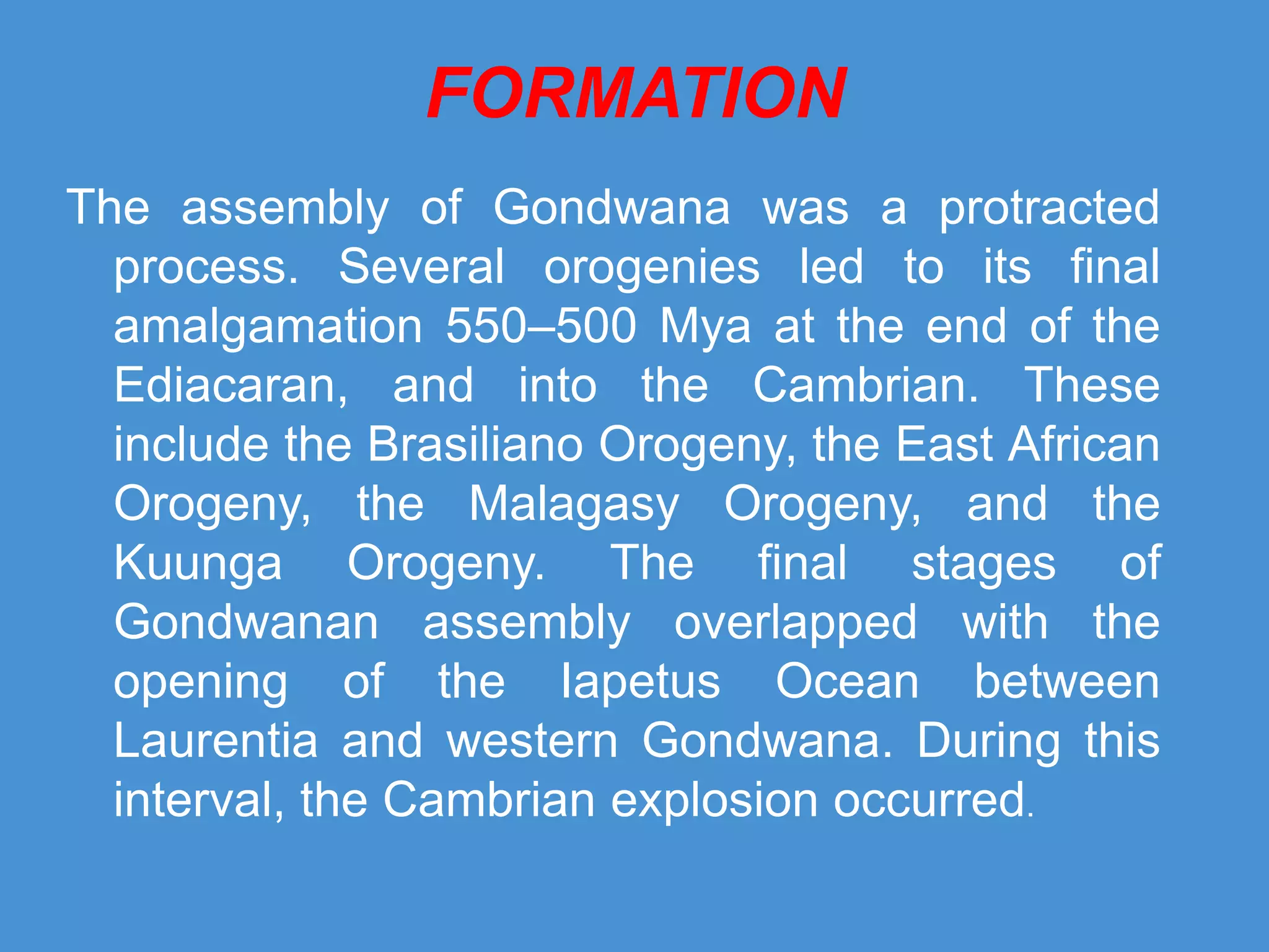 Gondwana Flora | PPTX