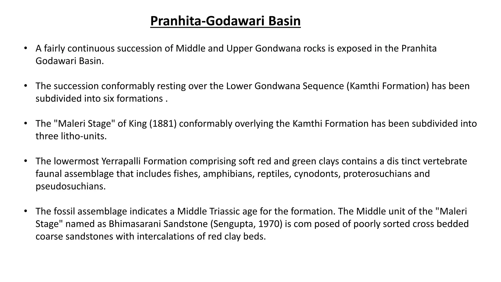 Gondwana stratigraphy | PPTX
