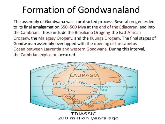 Gondwana tectonism