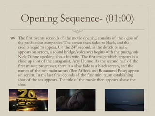 Gone girl analysis | PPTX