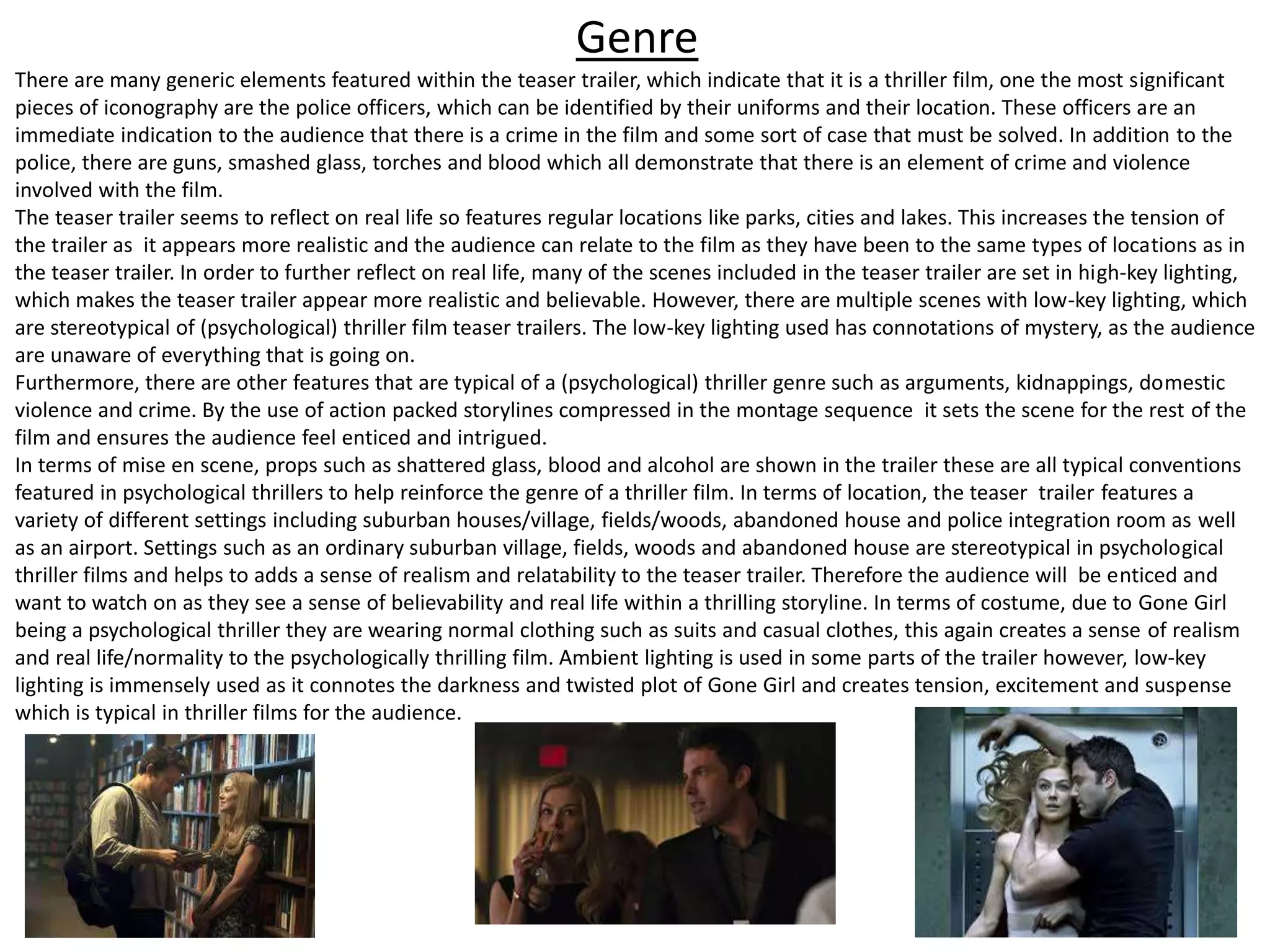 Gone girl key asessment | PPT