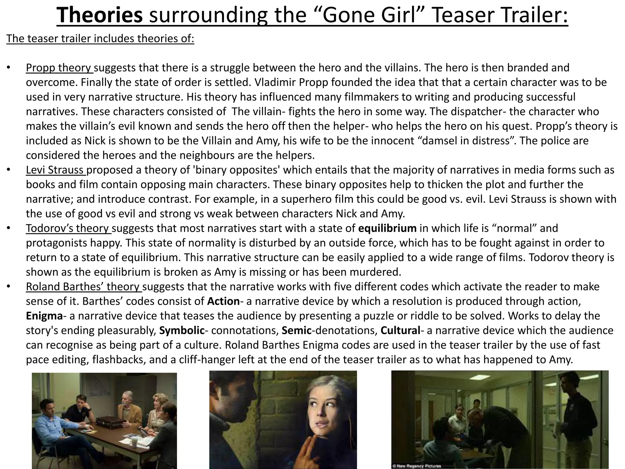 Gone girl key asessment | PPT
