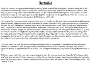 Gone girl key asessment | PPT