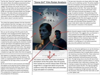 Gone girl key asessment | PPTX