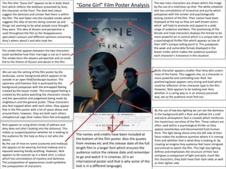 Gone girl key assessment | PPTX