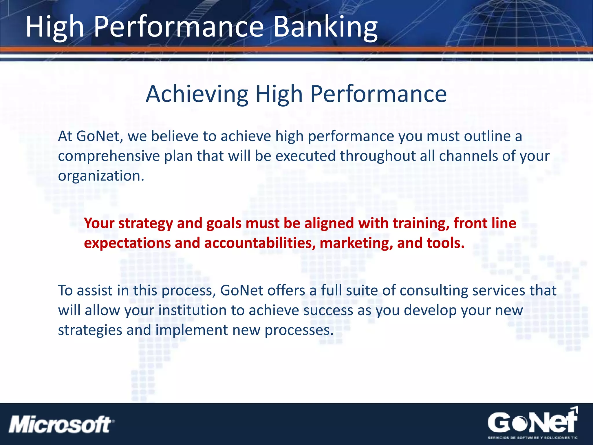 GoNet USA Capabilities And Partners Glimpse | PPSX