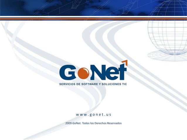 GoNet USA Capabilities And Partners Glimpse | PPSX