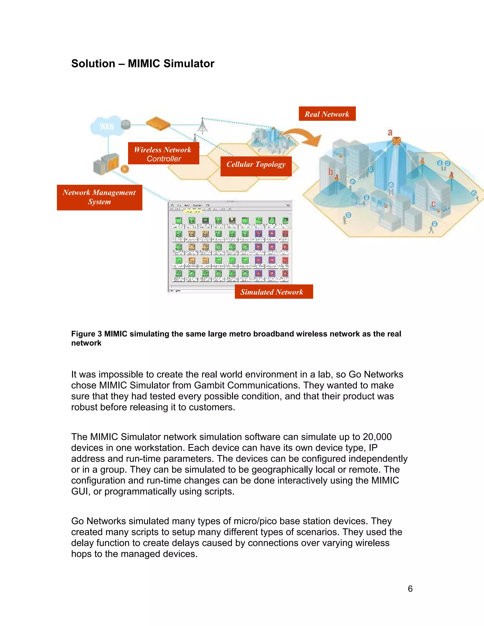 MIMIC Simulator Network Simulator | PDF