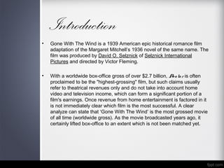 Gone with the wind | PPT