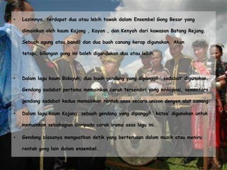 Muzik KBSM Ting.2_Gong Besar Sarawak | PPTX