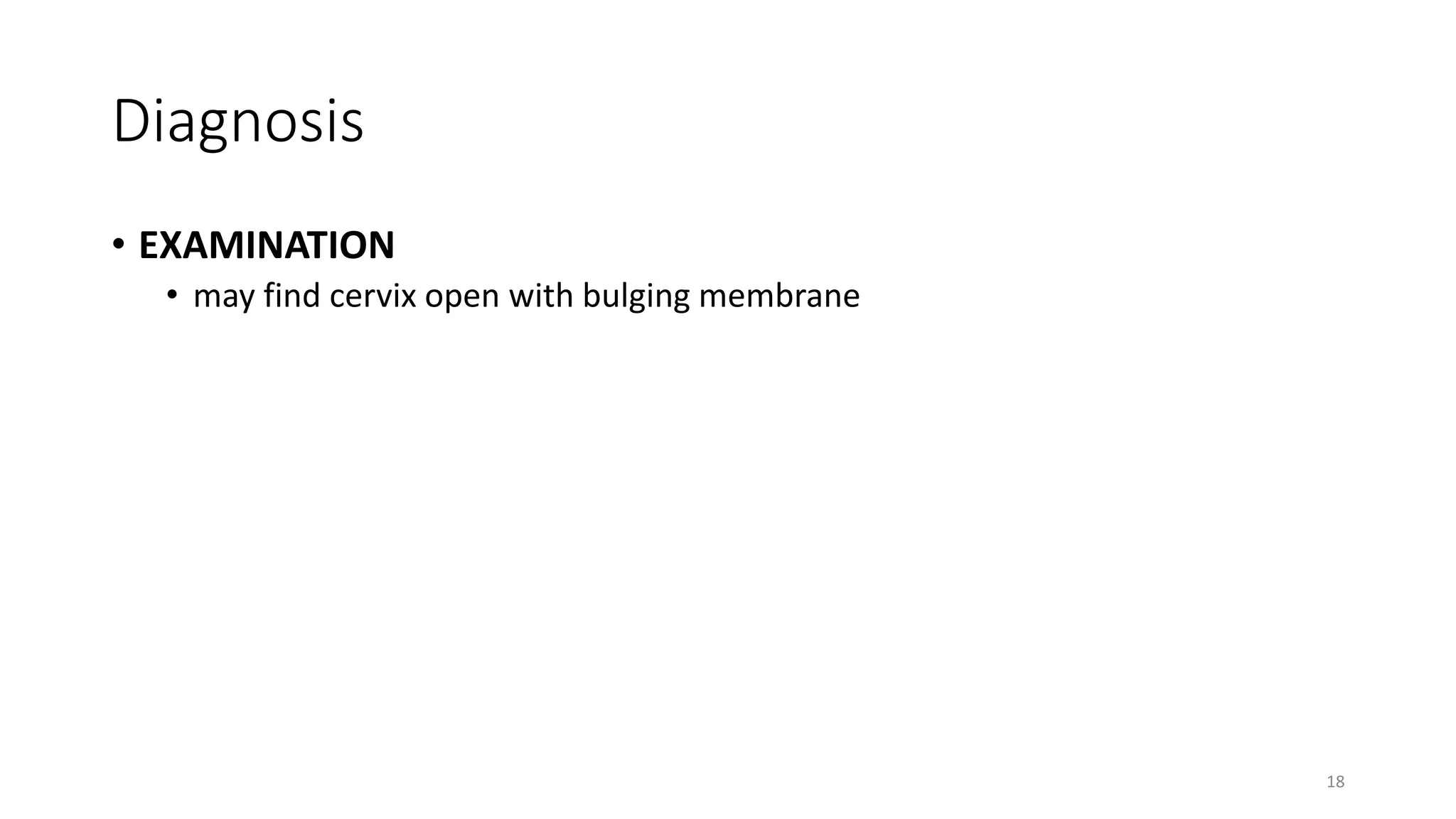 Management of Cervical Incompetence | PPTX