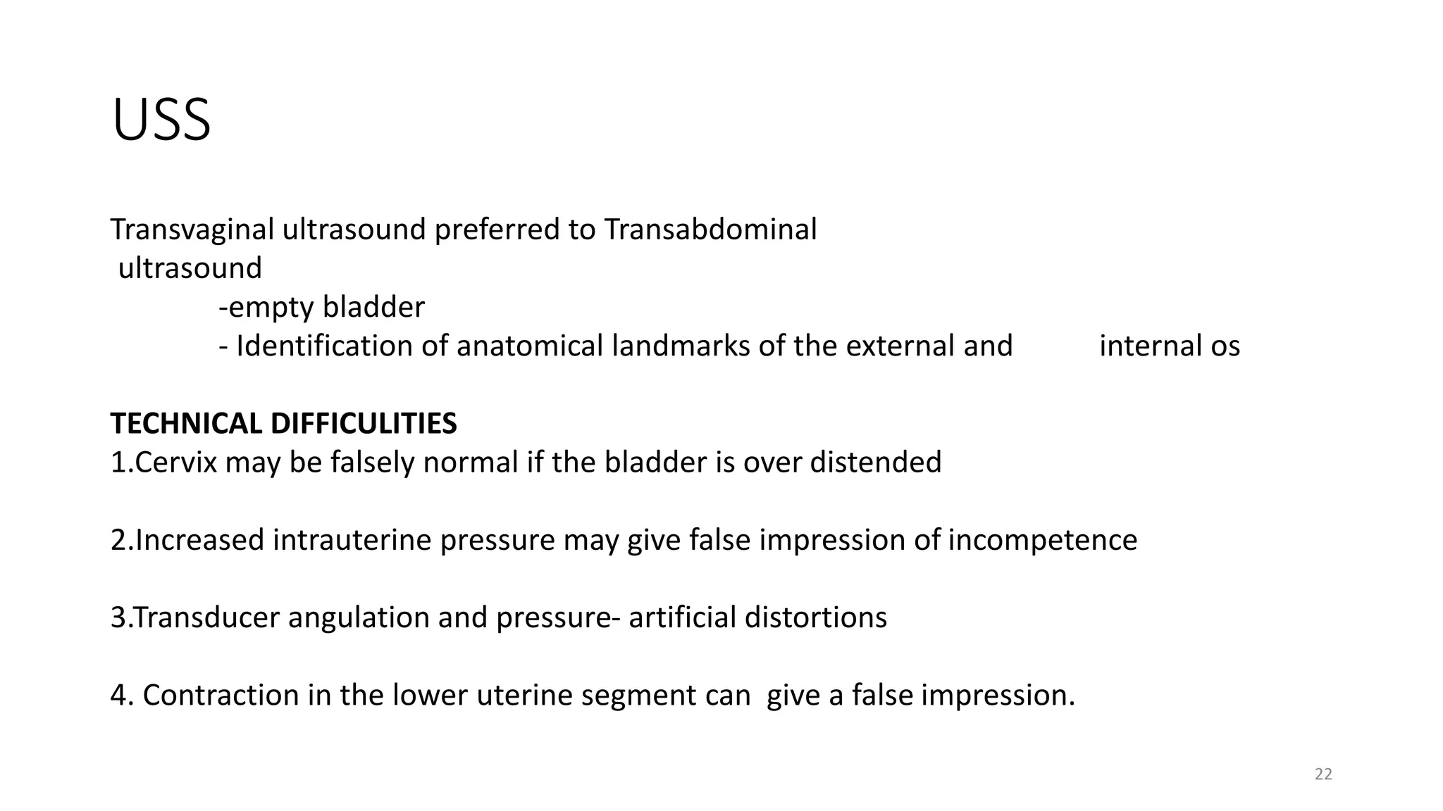 Management of Cervical Incompetence | PPTX