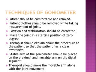 Goniometer | PPTX