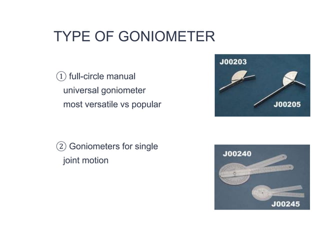 goniometer .pptx