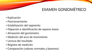 Goniometría | PPTX
