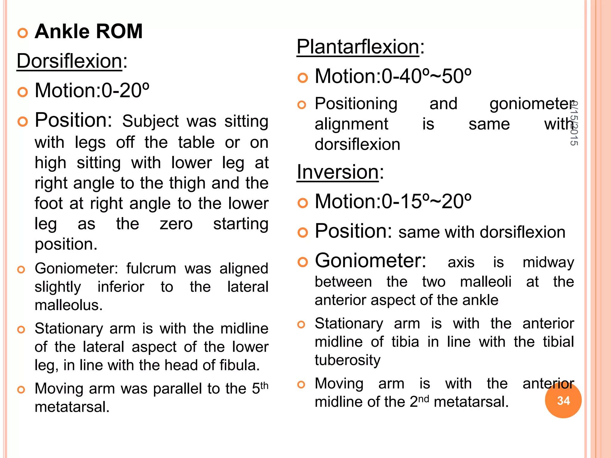 Goniometry.ppt uche | PPTX