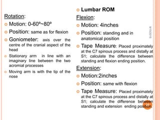 Goniometry.ppt uche | PPTX