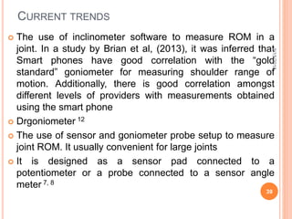Goniometry.ppt uche | PPTX