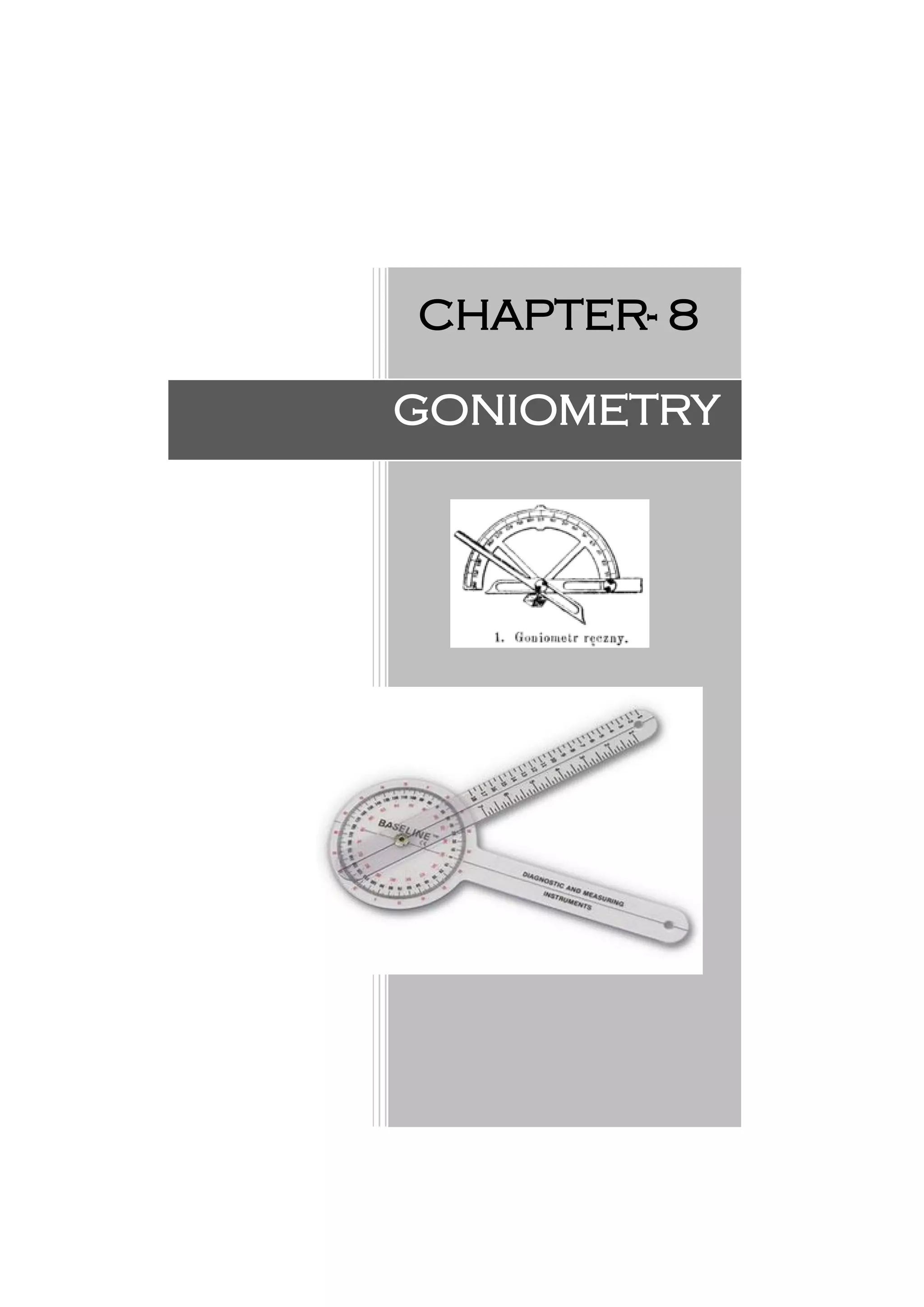 Goniometry | PDF