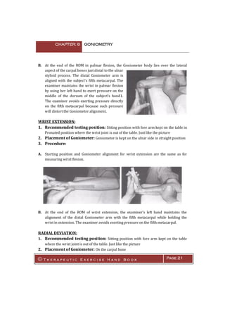 Goniometry | PDF