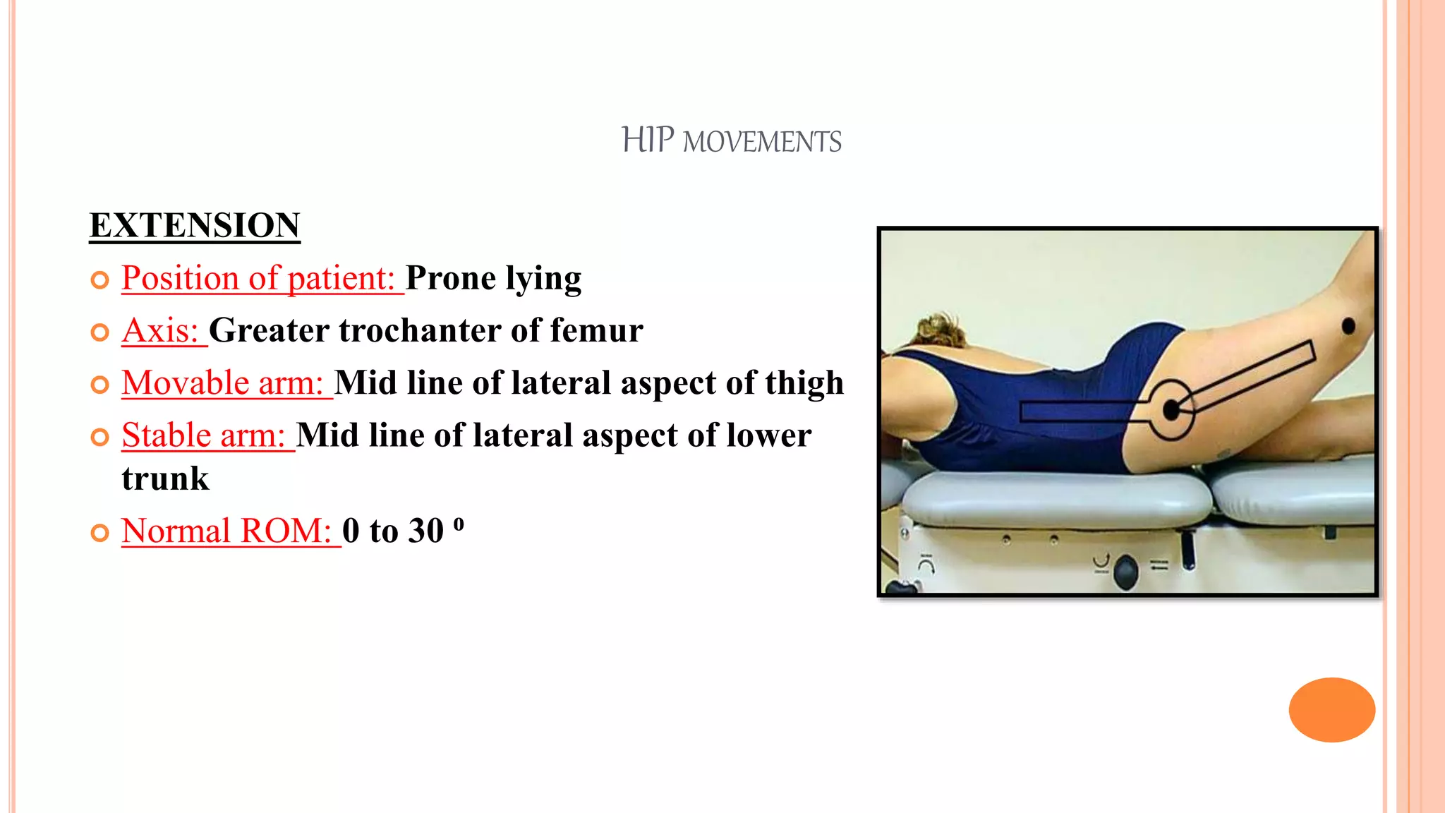 GONIOMETRY LOWER LIMB | PPTX