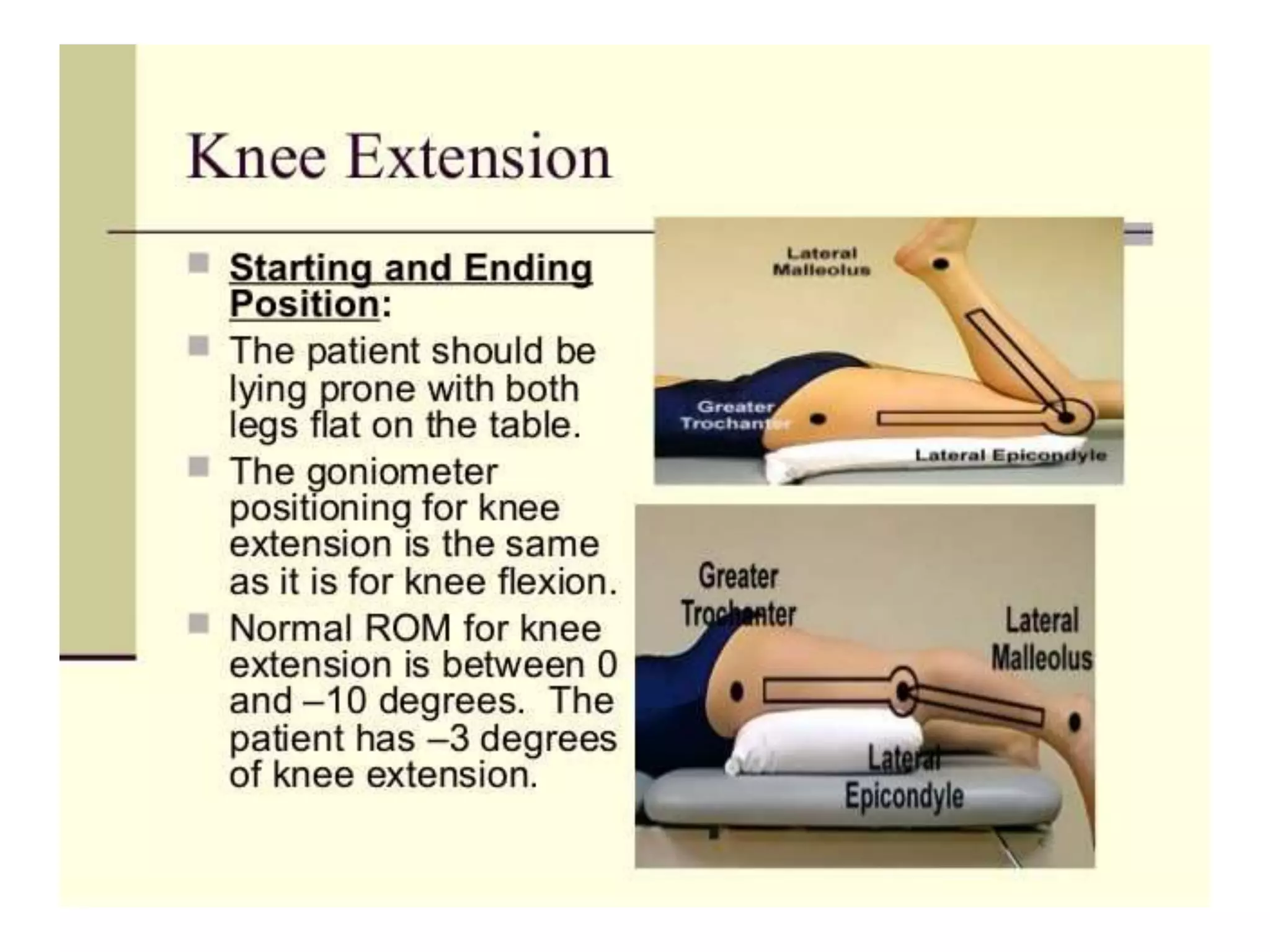 Goniometry of lower limb joints/ROM of lower limb joints | PPTX