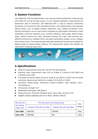 Goniophotometers | PDF