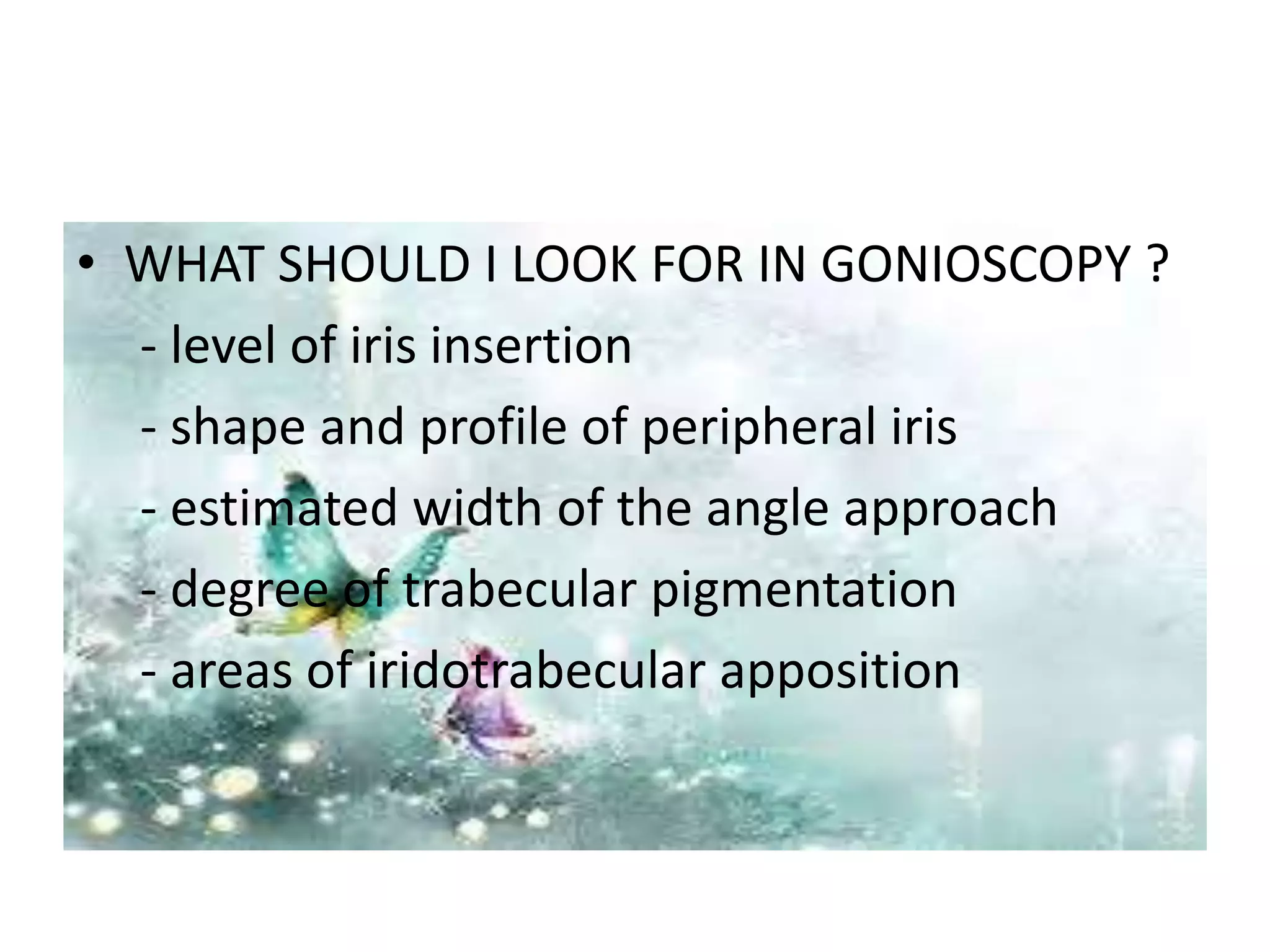 Gonioscopy | PPTX