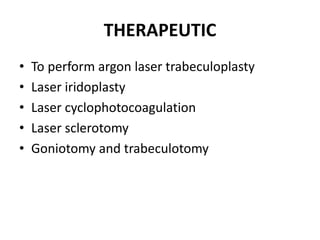 Gonioscopy | PPTX