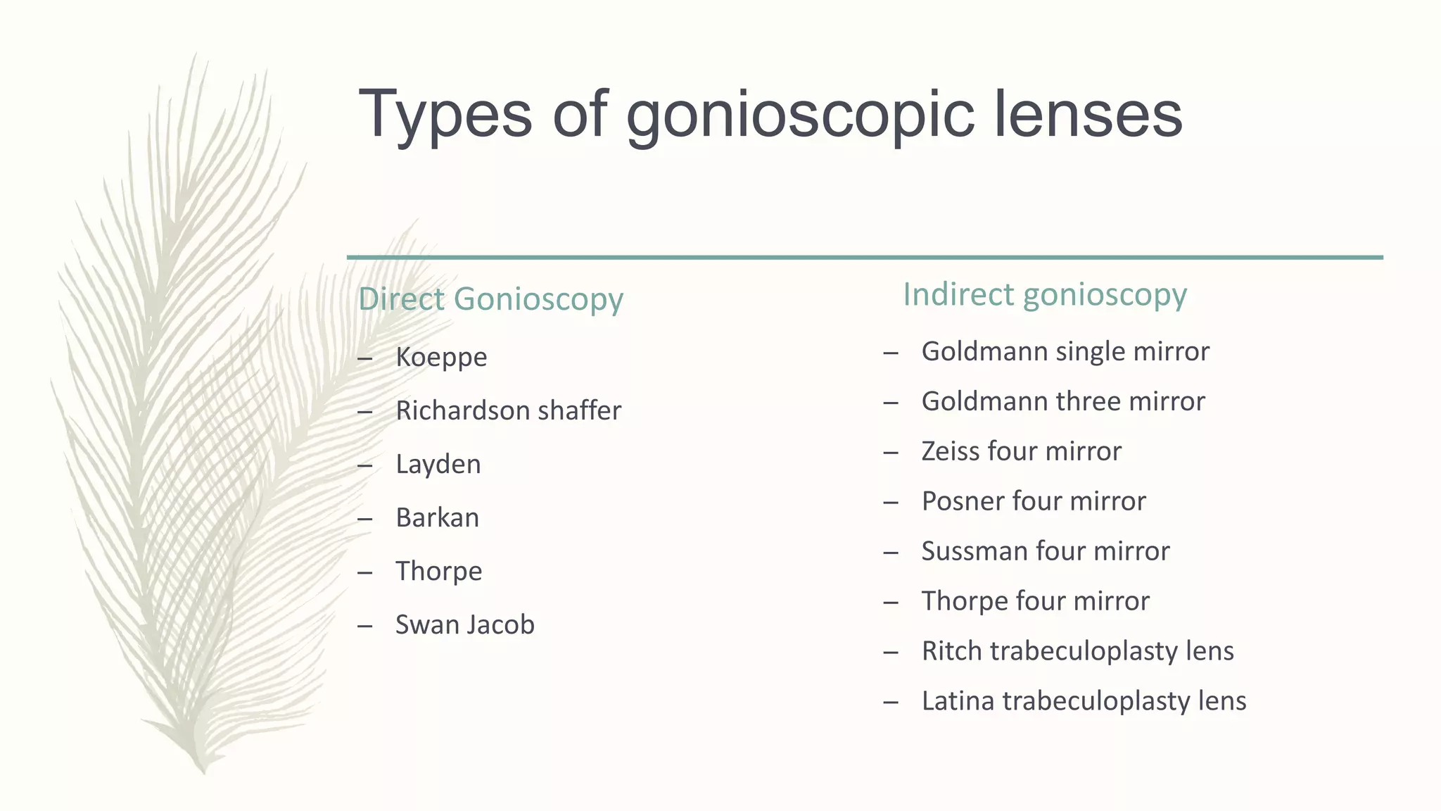 Gonioscopy | PPTX