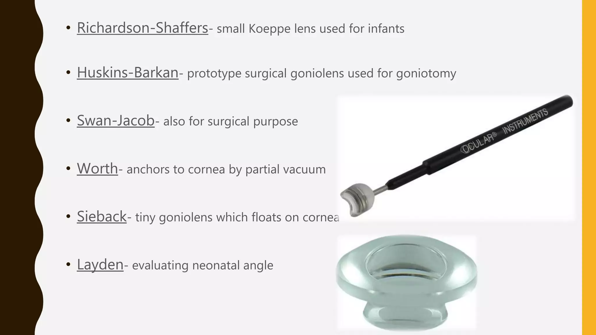 Gonioscopy | PPTX